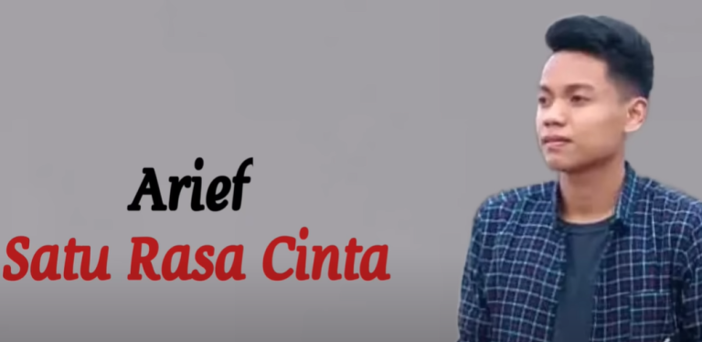 Lirik Lagu Satu Rasa Cinta - Arief | Wacana News